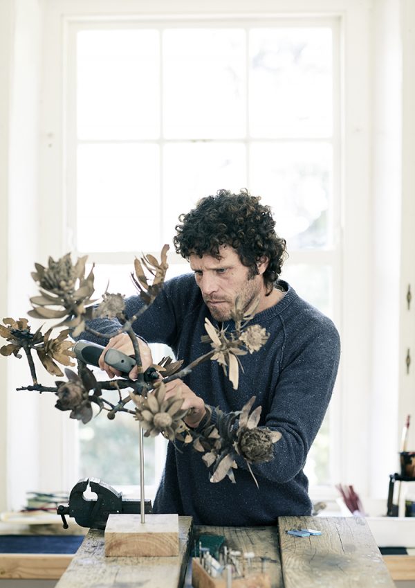 Bronze Act: Sculptor Nic Bladen - aspire design and home