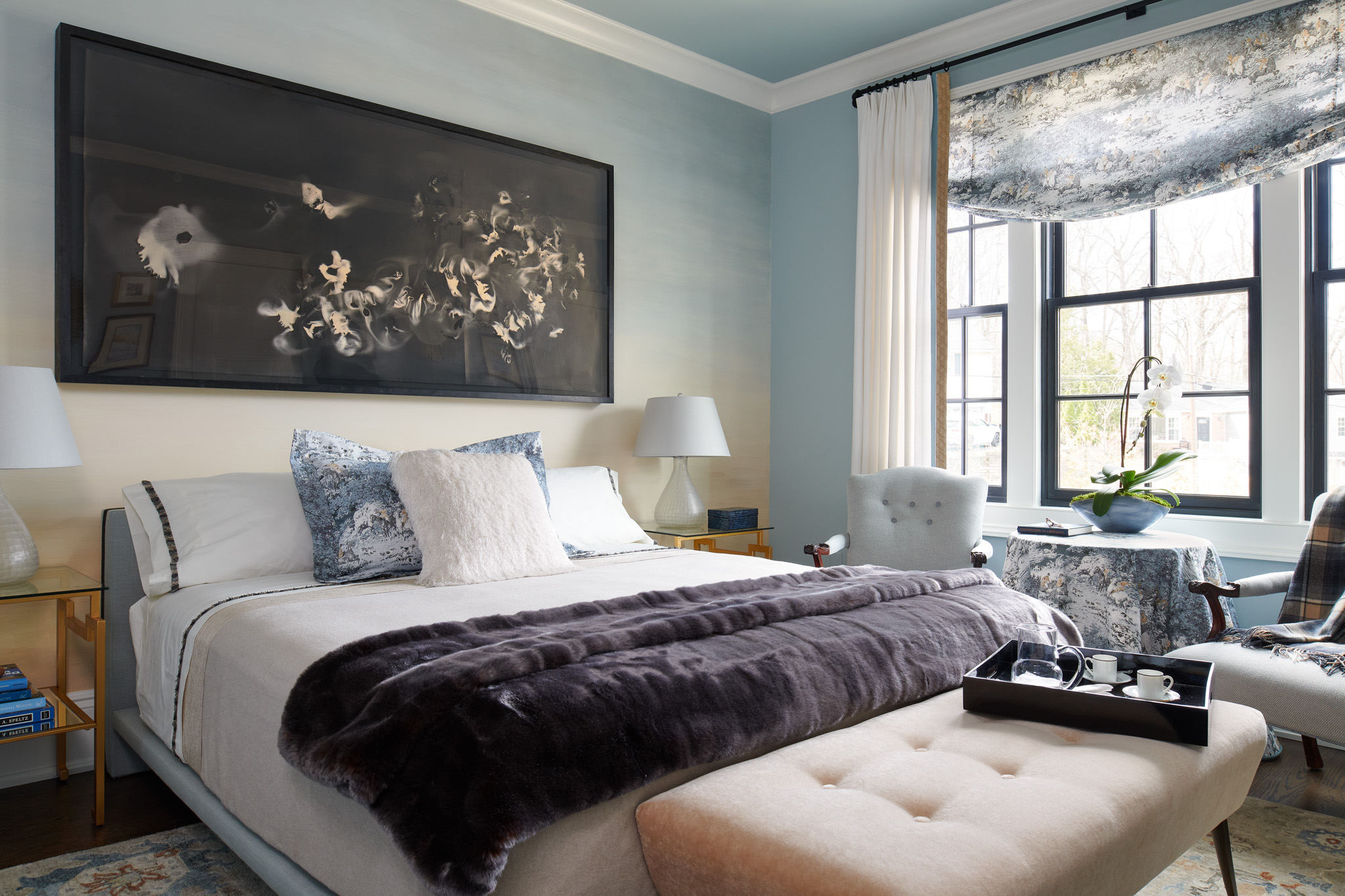 Kathryn Platt: Residence 201 Guest Bedroom/Bath - aspire design and home