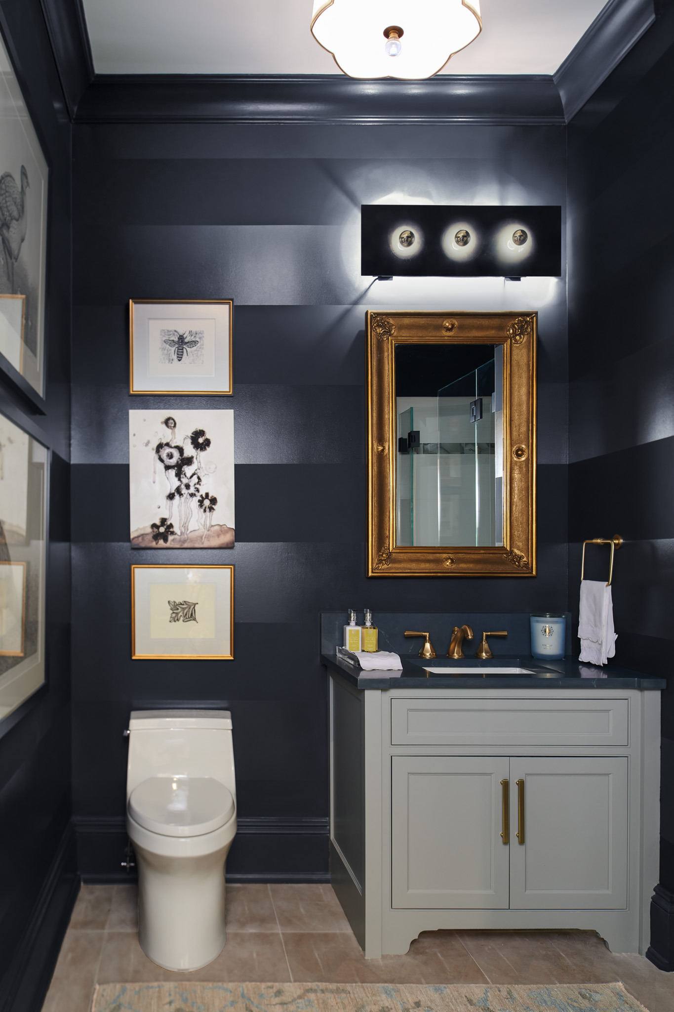 Kathryn Platt: Residence 201 Guest Bedroom/Bath - aspire design and home