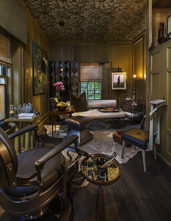 This Gentleman’s Grooming Lounge Is As Layered As A Three-Piece Suit