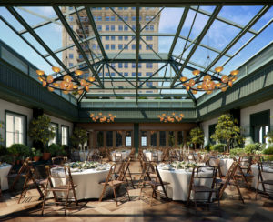 Renderings Reveal A Sparkling New Event Space In Detroit's Book Tower