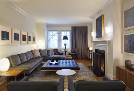 Iconic Midcentury Furnishings Transform A Traditional Pre-War Apartment