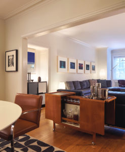 Iconic Midcentury Furnishings Transform A Traditional Pre-War Apartment