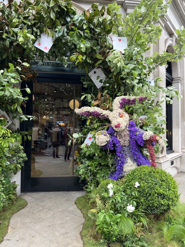 The Chelsea Flower Show Sees Iconic Storefronts And Streets In Bloom