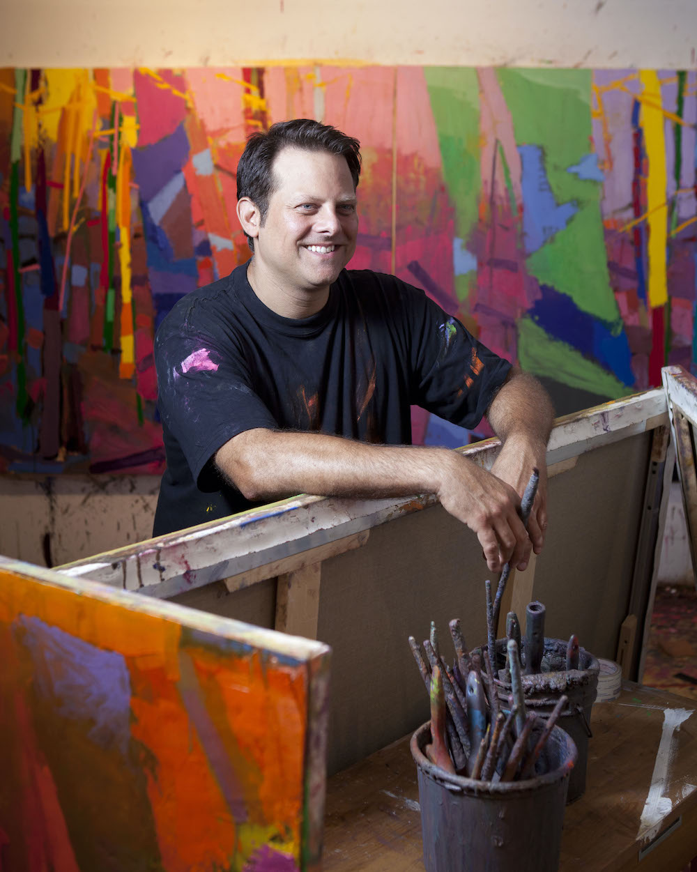 Brian Rutenberg's Entrancing Abstract Landscapes Cast A Powerful Spell