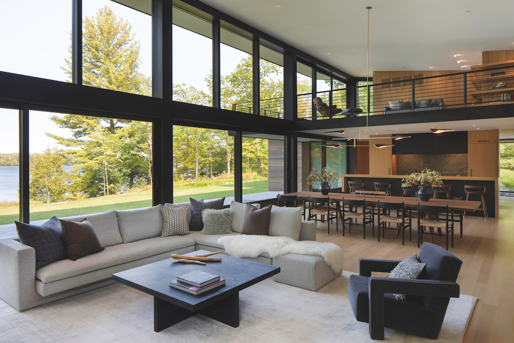 Tour This Modern-Day, High-Style Camp On The Shores Of A Wisconsin Lake