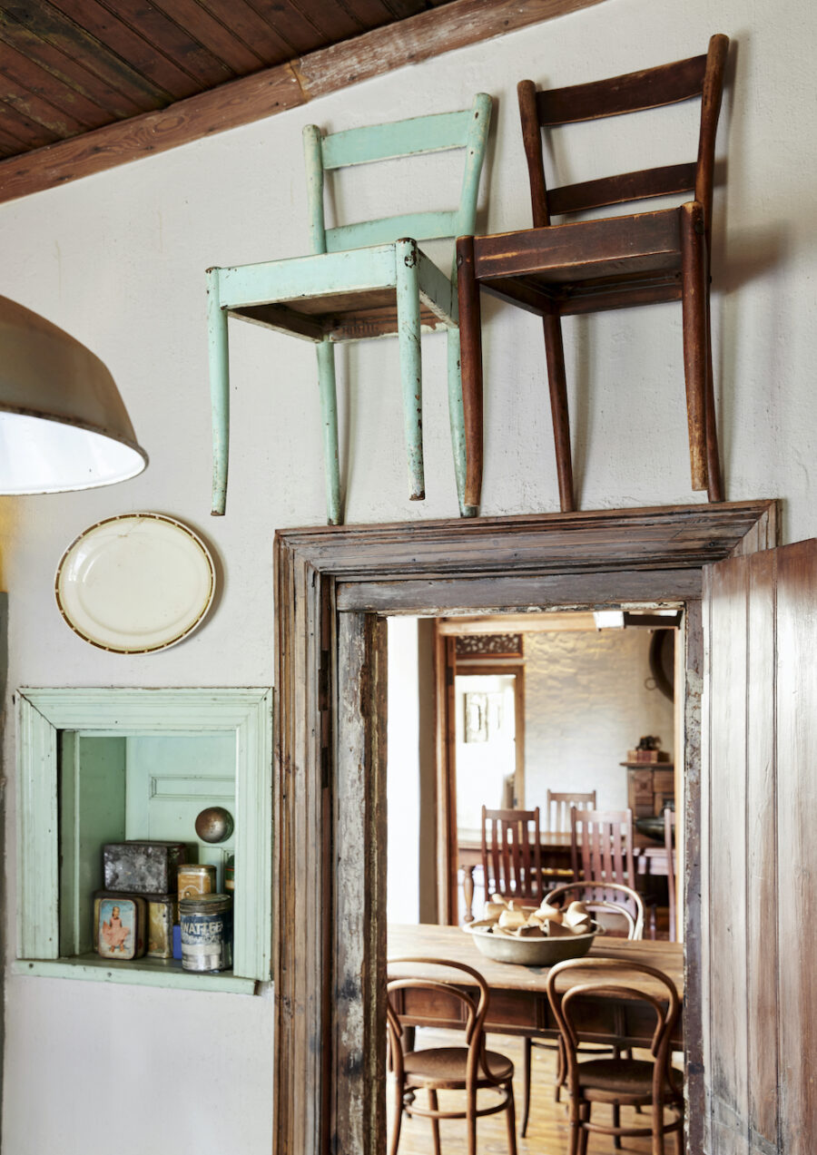 This Farmhouse Playfully Combines Rustic Charm With Victorian Elegance