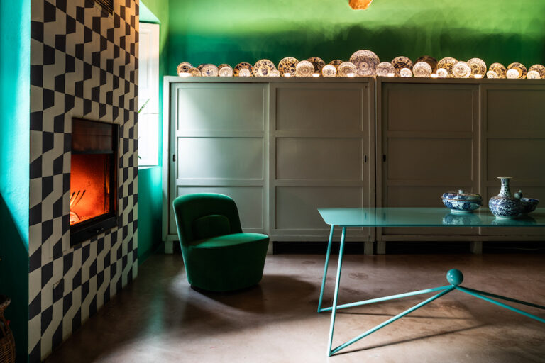 A Converted 19th-Century Silk Factory Gets A Colorful Makeover