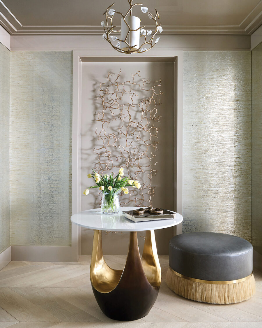 Michael Abrams Transforms A Blank Box Into An Upscale, Urbane Home