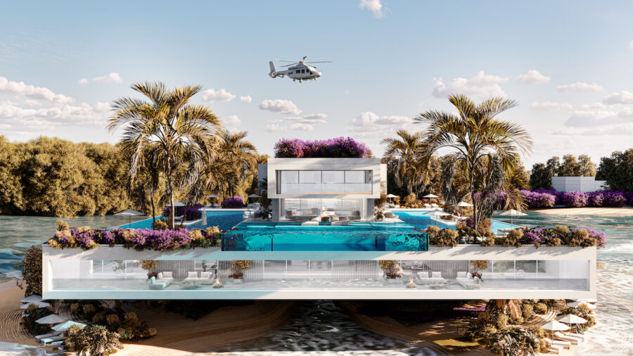 Eagle Mansion Signature Villa Floats Above Egypt's North Coast