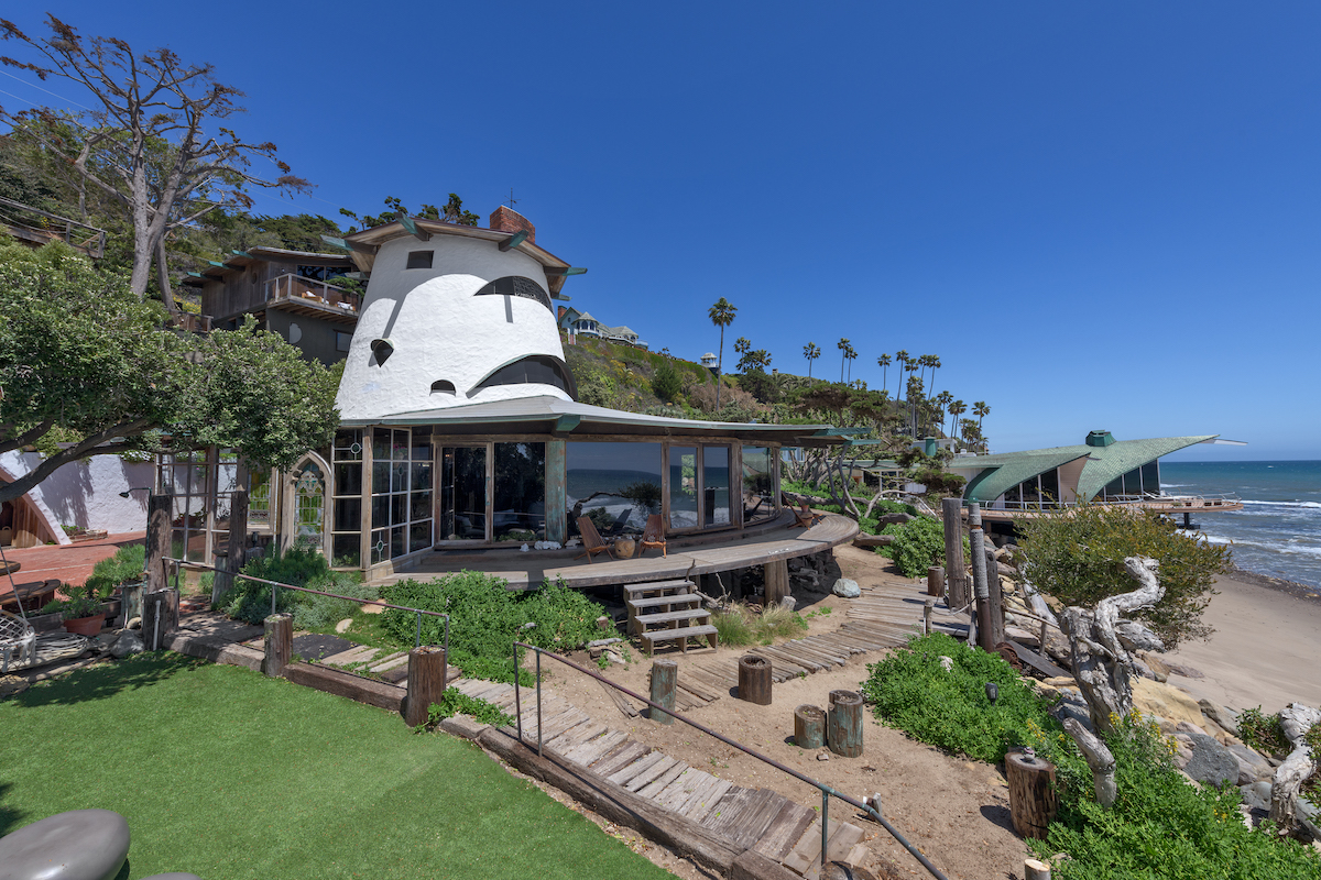Harry Gesner's Iconic "Sandcastle" Home Hits The Market In Malibu