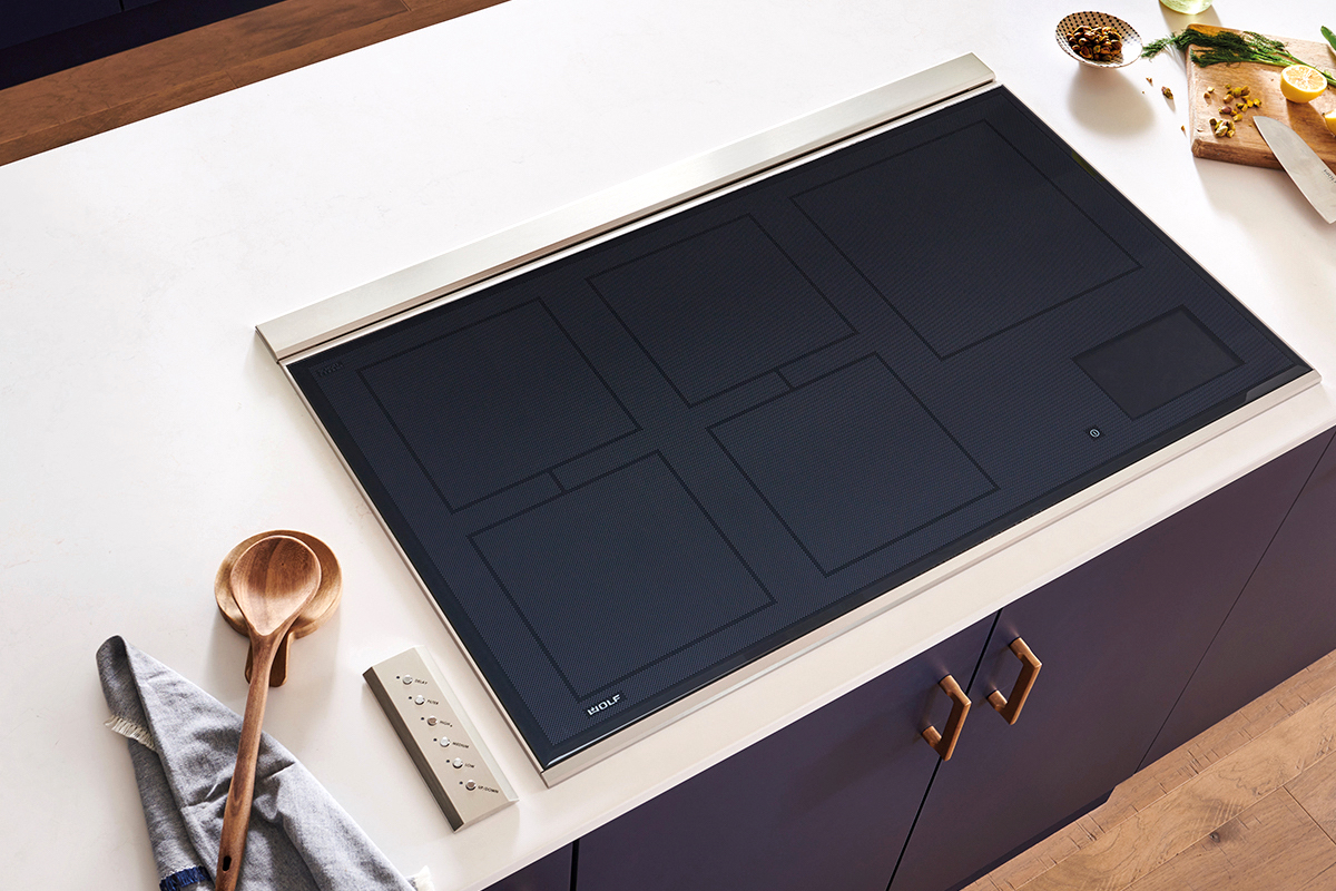 Wolf Induction Cooktop - aspire design and home