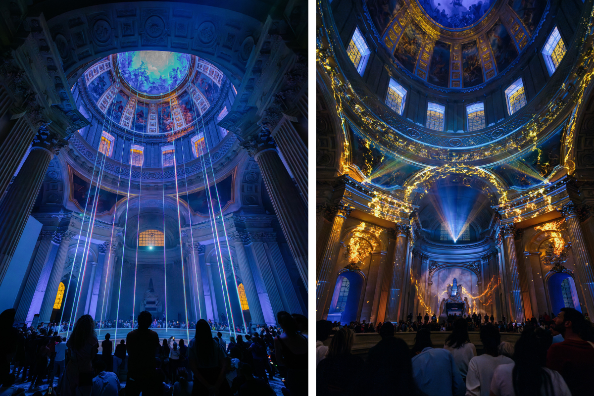 AURA: A Monumental Experience Under The Dôme des Invalides