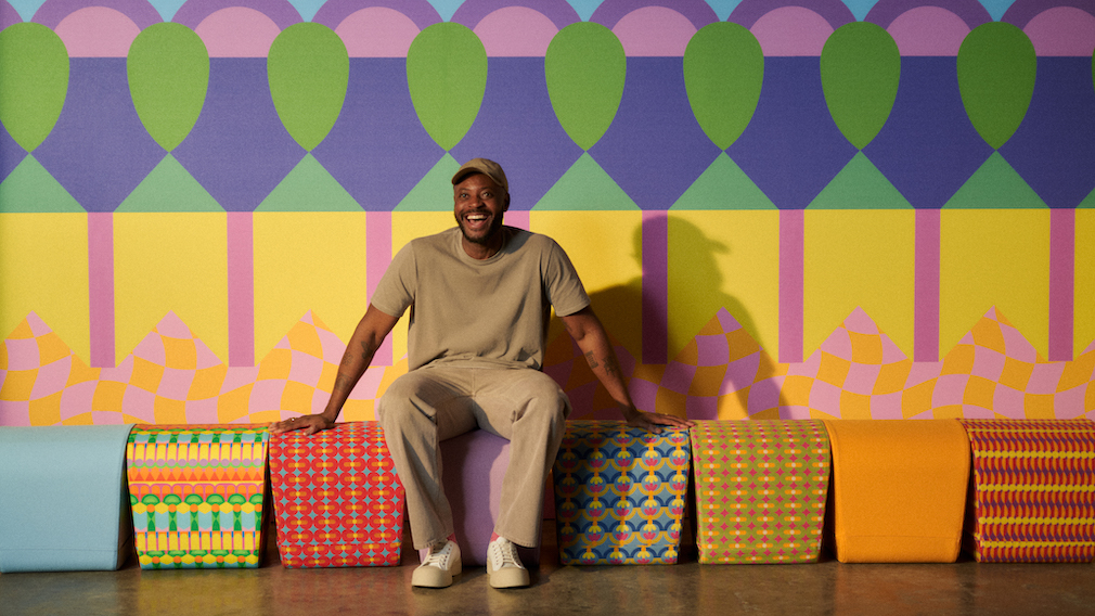 Yinka Ilori x Momentum Textiles Collaboration Wows At NeoCon
