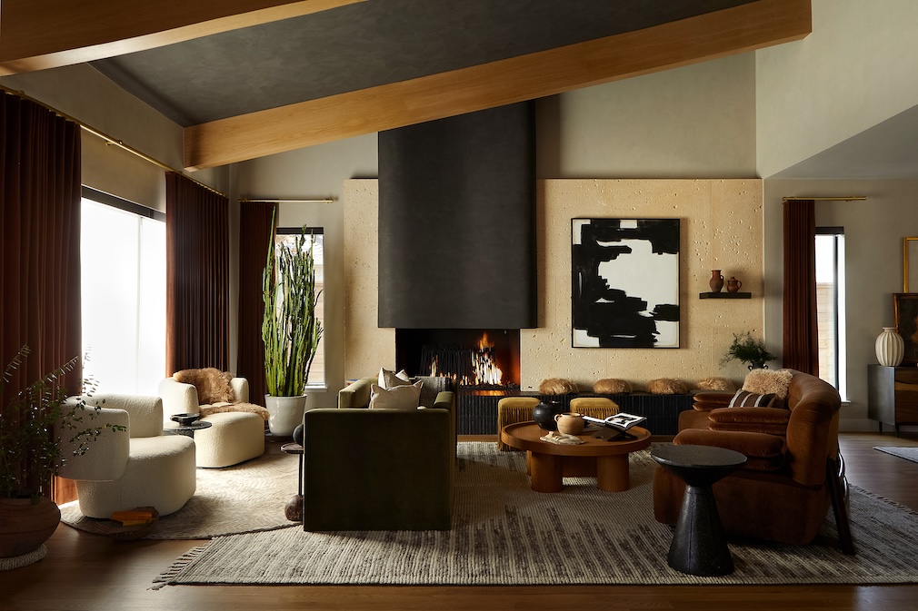 Ginger Curtis Designs A Midcentury Modern Stunner - aspire design and home