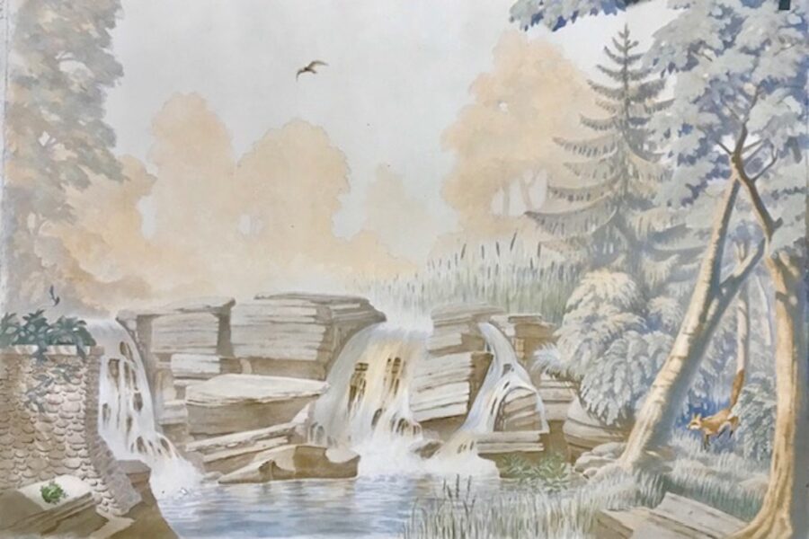 Watershed Moment: A Hand-Painted Panoramic Mural In The Hudson Valley ...