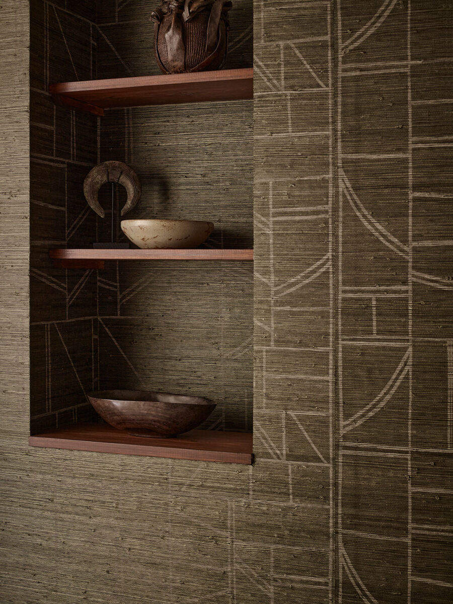 Mark Alexander Unveils Two Grasscloth Wallcovering Collections Rooted ...